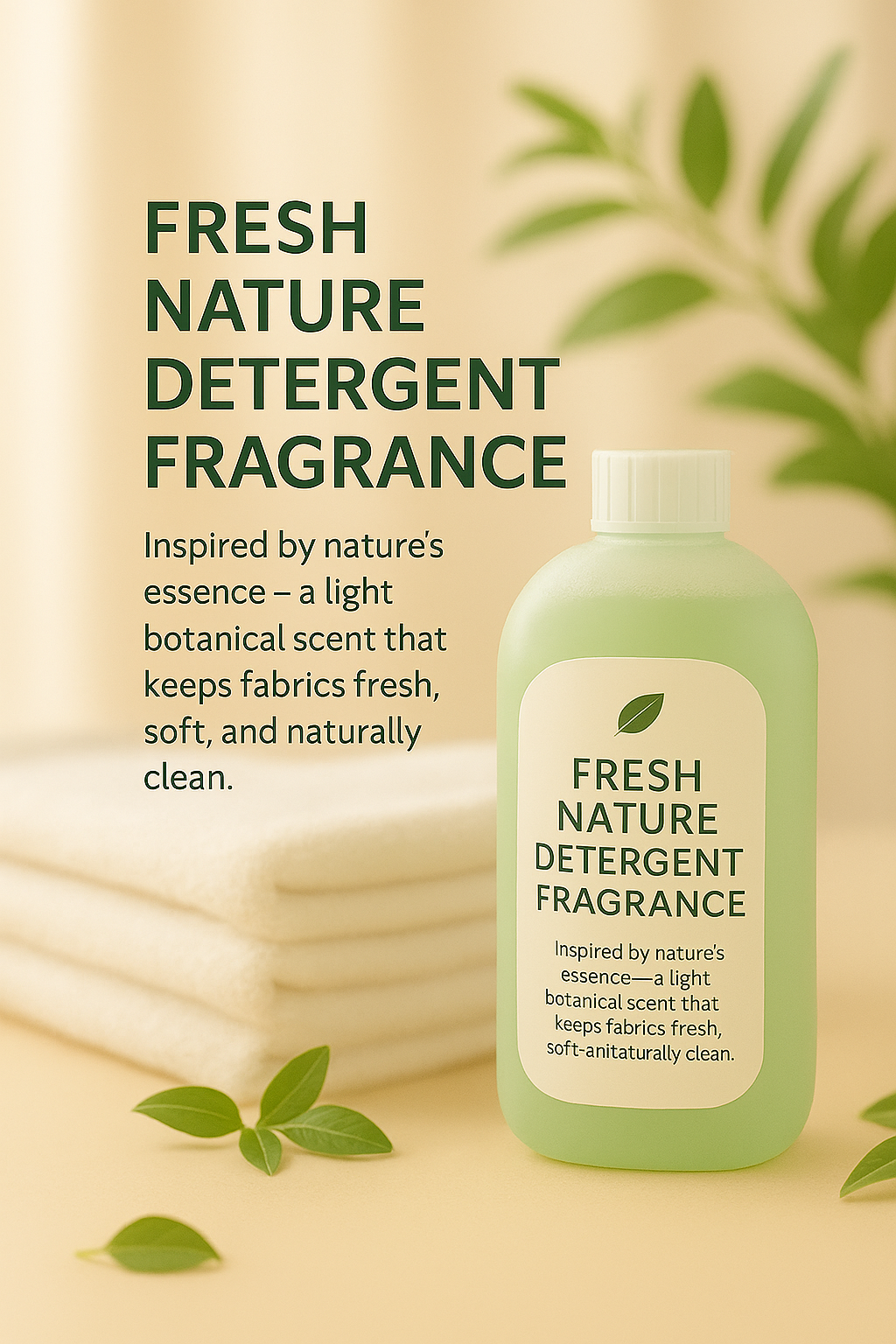 Fresh Nature Detergent Fragrance - Experience The Essence Of Clean