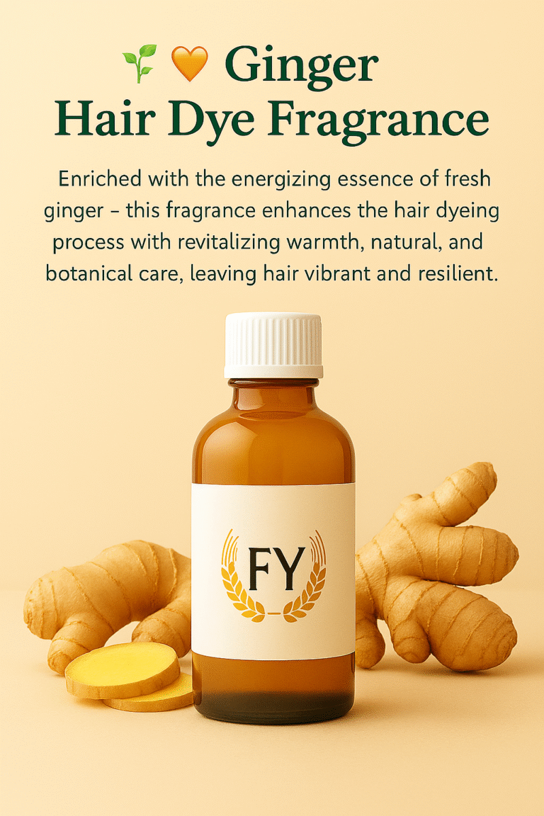Ginger Hair Dye Fragrance | Spicy Freshness And Superior Stability For ...