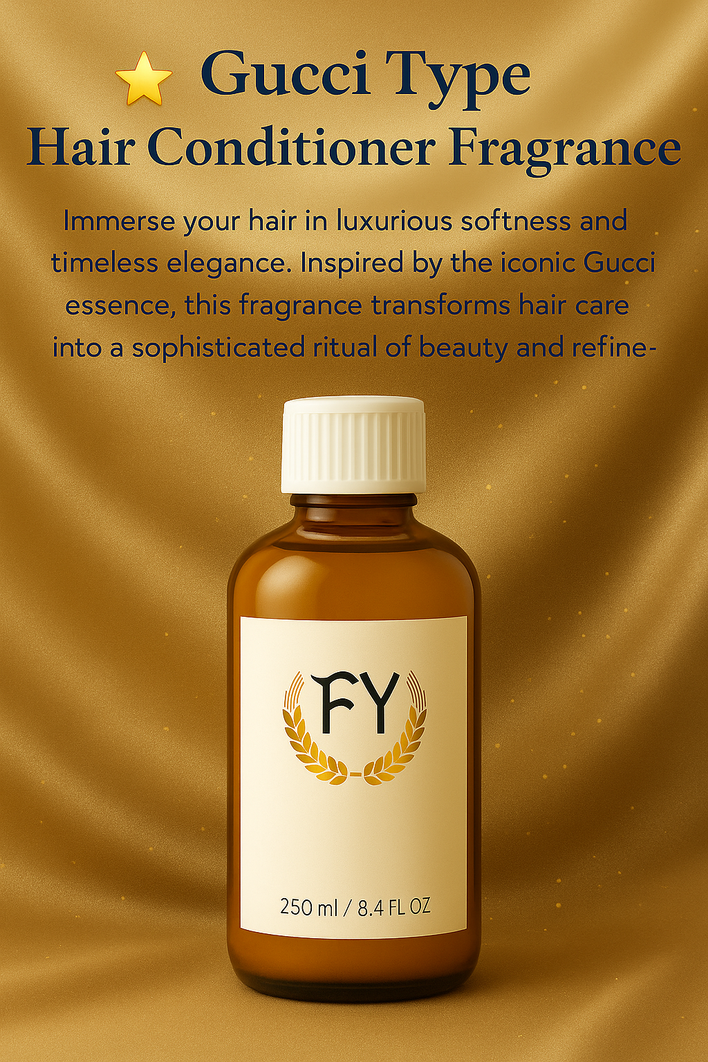 Gucci Type Hair Conditioner Fragrance | Luxury Designer Freshness And ...