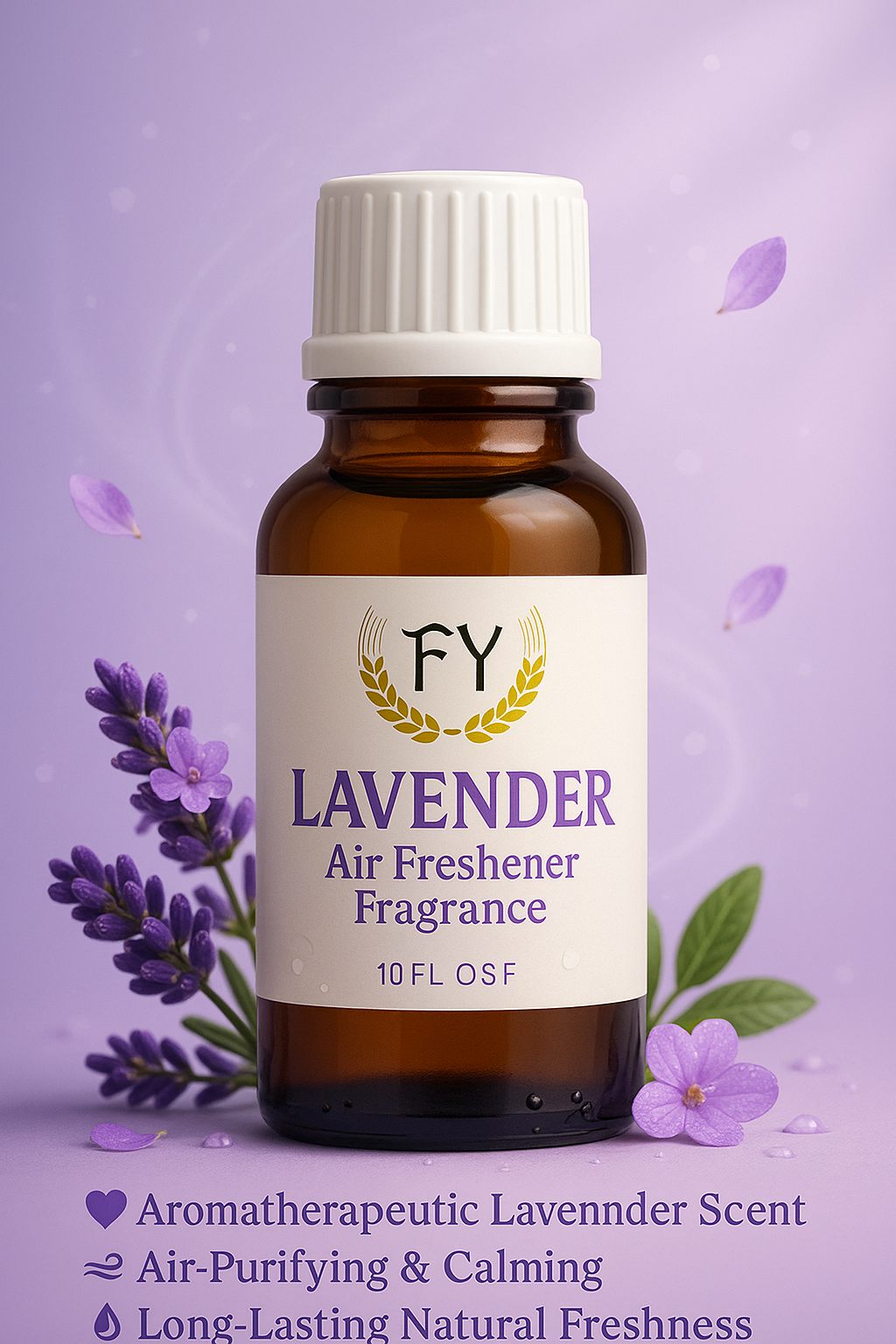 Lavender Air Freshener Fragrance | Herbal Relaxation With Long-Lasting ...