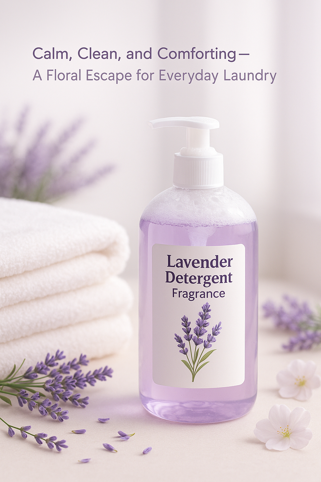 Lavender Detergent Fragrance | Stable, Relaxing Aroma For Premium ...