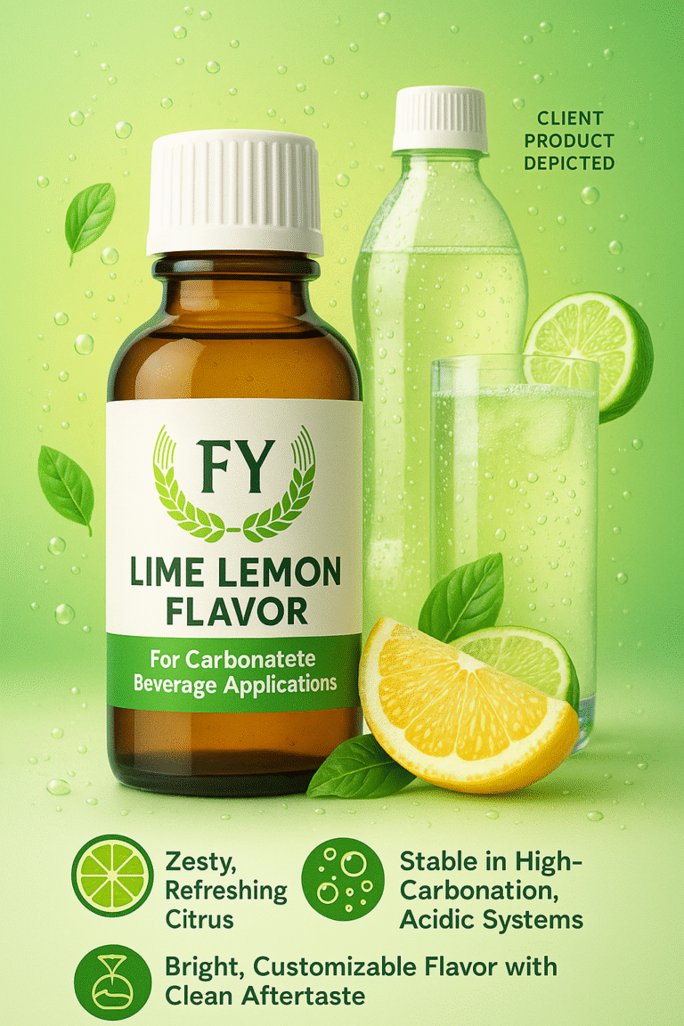 Lime Lemon Beverage Fragrance For Carbonated Drinks | Crisp, Stable ...