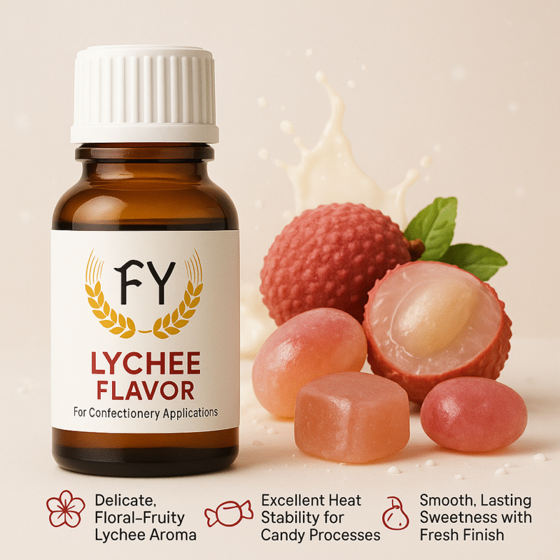 Lychee Candy Flavor For Confectionery | Floral, Juicy, And Heat-Stable ...