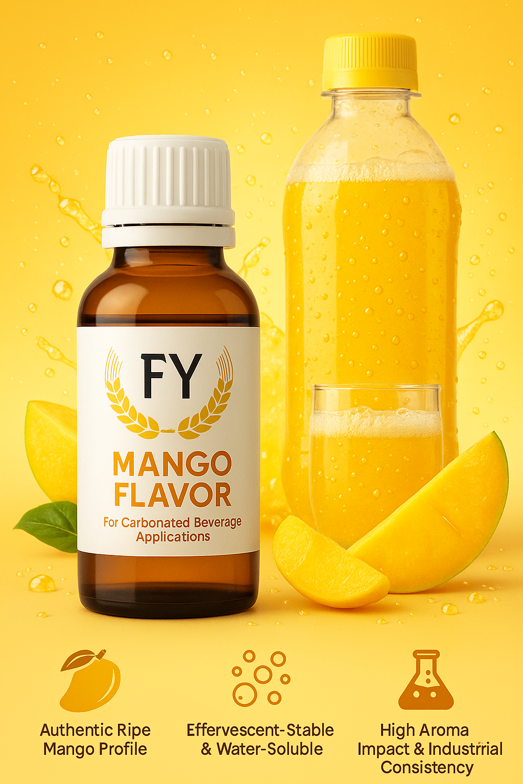 Mango Beverage Fragrance For Carbonated Drinks | Juicy, Tropical ...