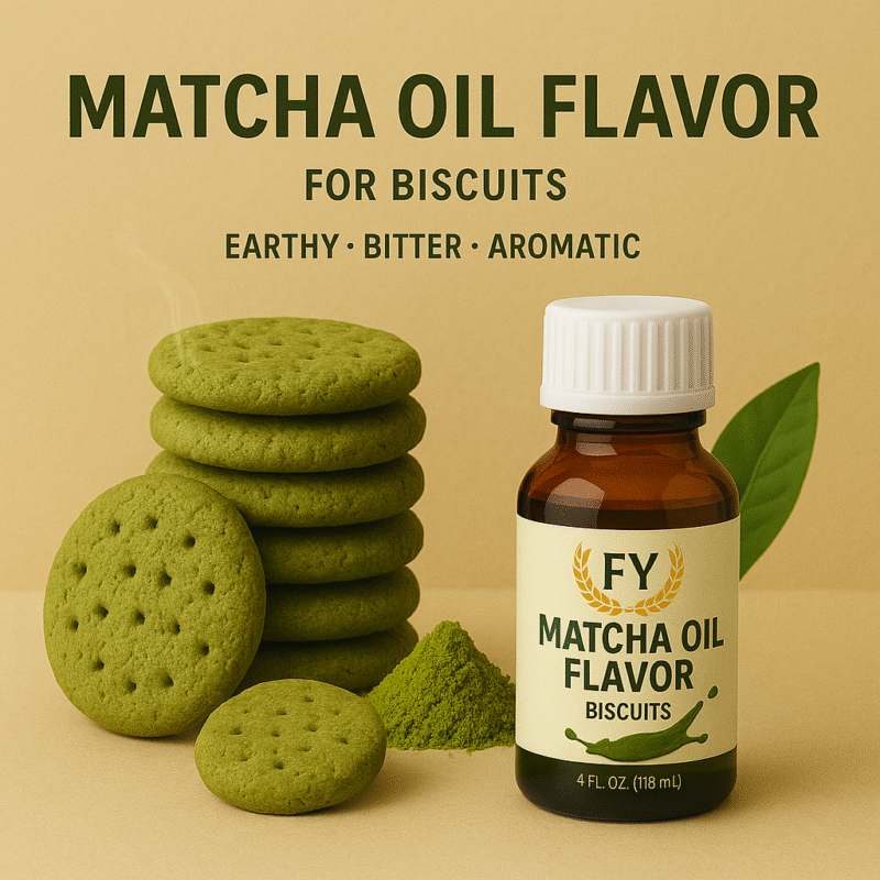 Matcha Oil Food Flavor For Biscuits | Earthy Green Tea Taste With ...