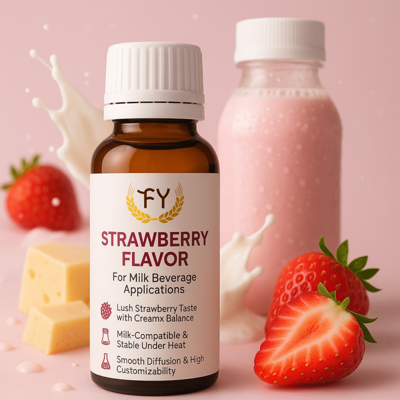 Strawberry Beverage Fragrance For Milk Drinks | Fruity, Creamy & Shelf ...