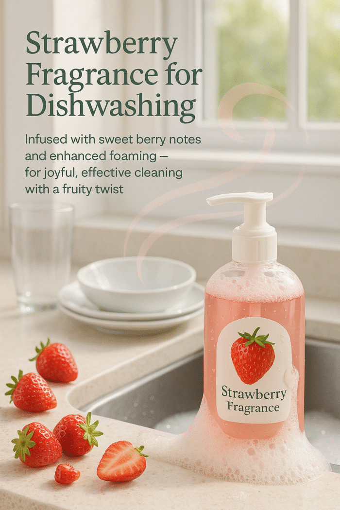Strawberry Fragrance For Dishwashing | Fresh, Fruity & Skin-Safe ...