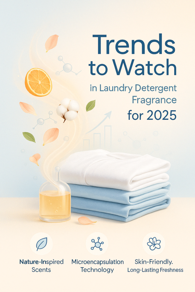 Trends To Watch In Laundry Detergent Fragrance For 2025 - Fychemgroup.com