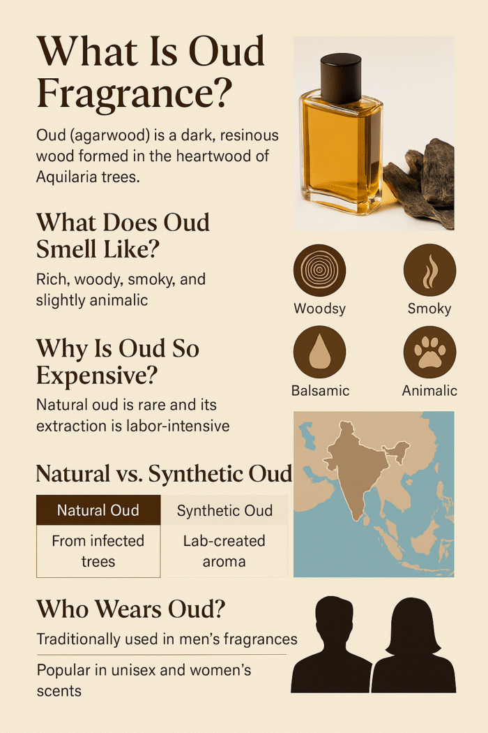 What Is Oud Fragrance? Origins, Scent & Why It’s So Expensive