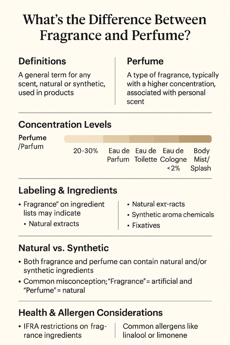 Fragrance And Perfume: What’s The Difference & Why It Matters
