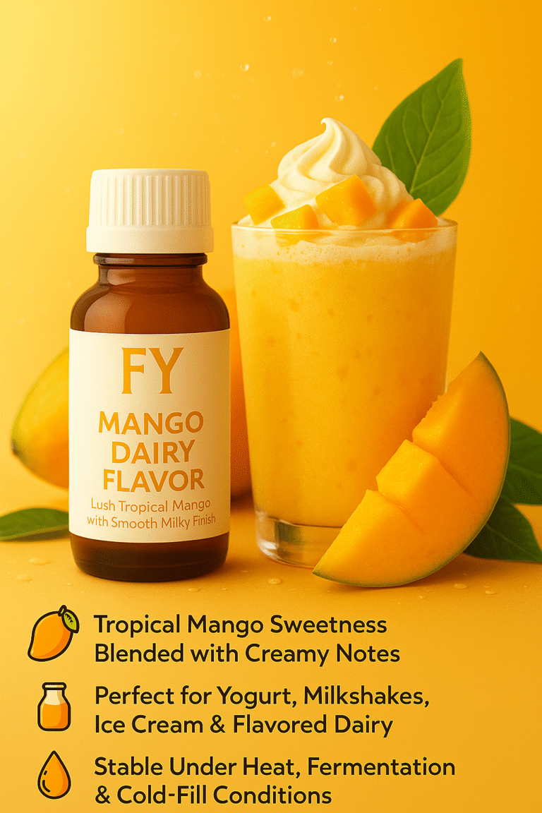 Mango Dairy Flavor – Tropical, Stable & Cost-Effective For Yogurts ...