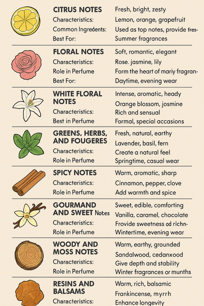 Comprehensive Guide To Perfume Notes And Their Roles: A Deep Dive Into ...