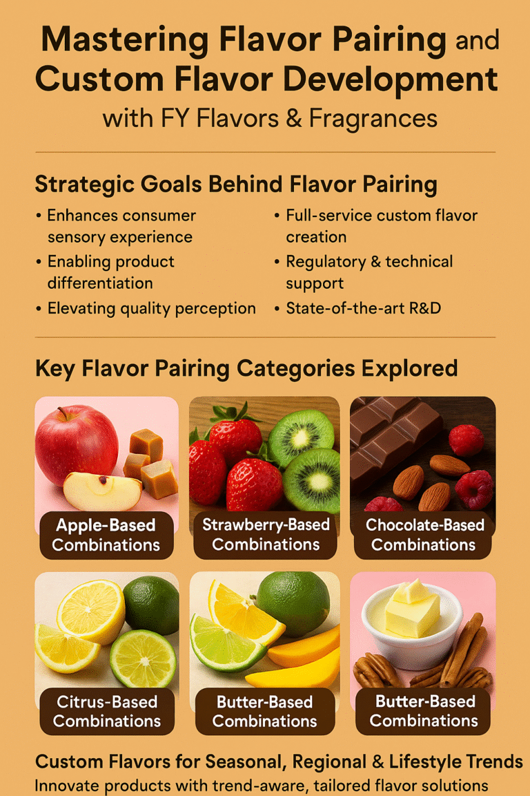 Custom Flavor Development & Innovative Flavor Pairing | FY Flavors