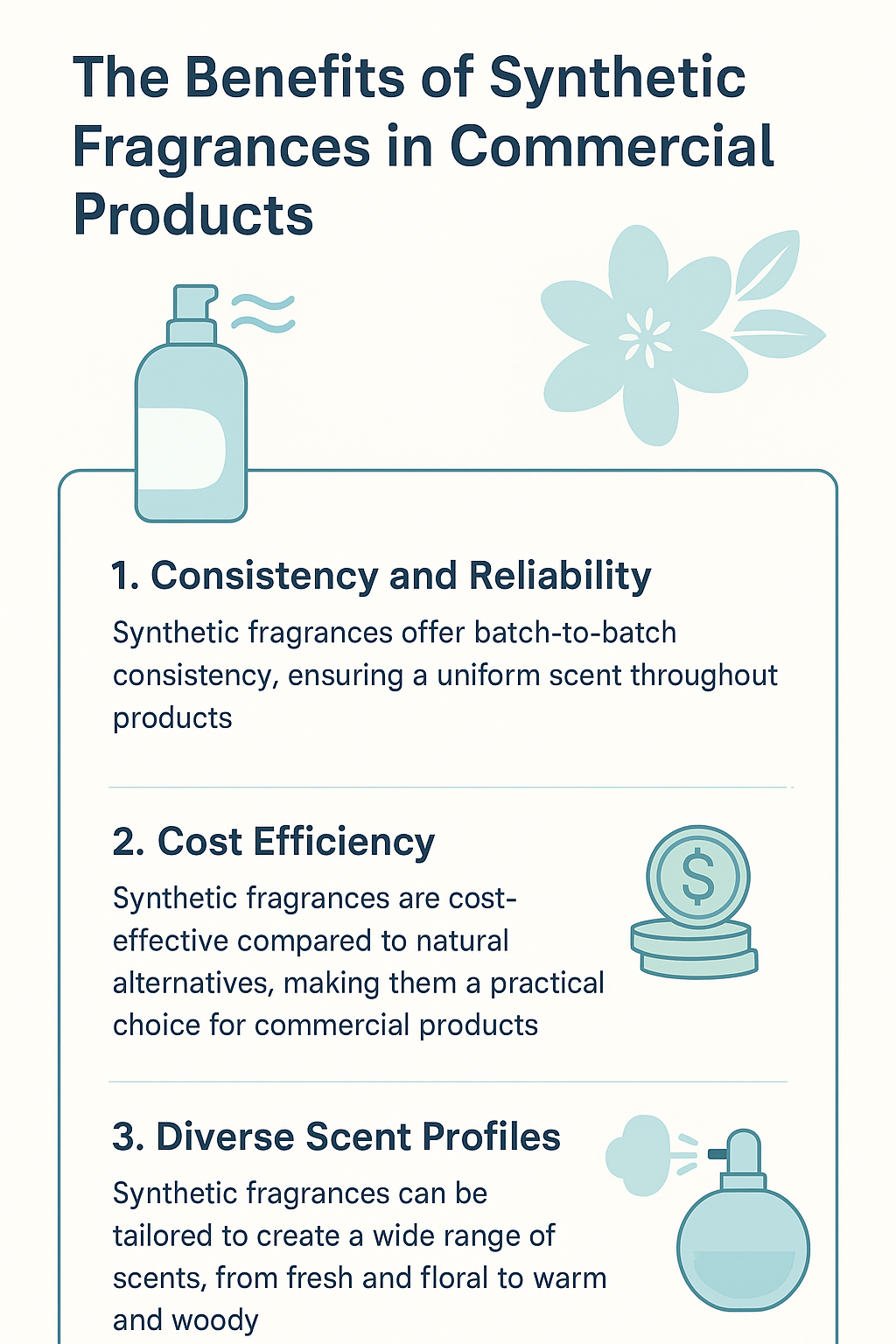 The Benefits Of Synthetic Fragrances In Commercial Products | FY Chem